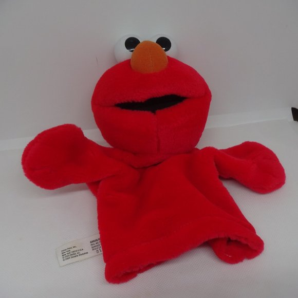 Fisher-Price | Toys | Sesame Street Elmo Hand Puppet Plush 9 204 Fisher ...